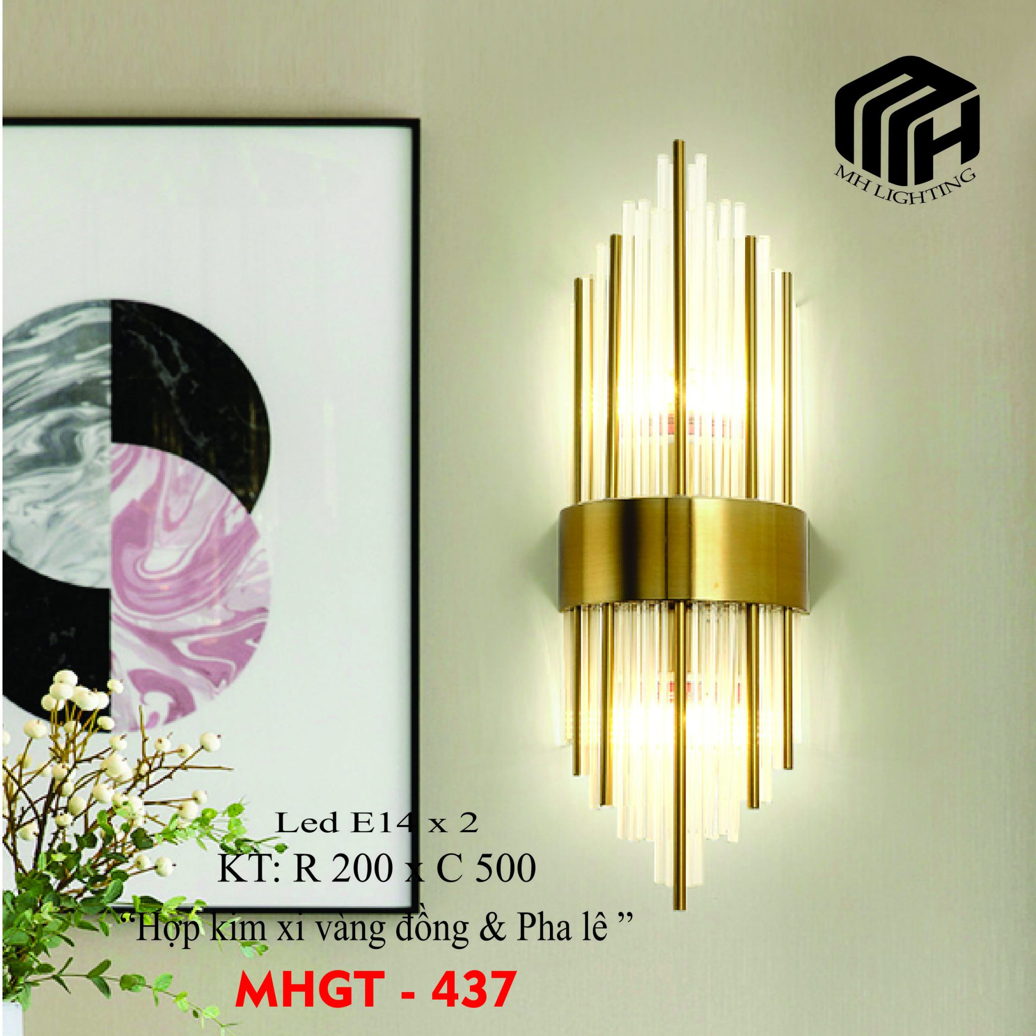 Đèn Gắn Tường MHGT - 437 - MH Luxury Lighting
